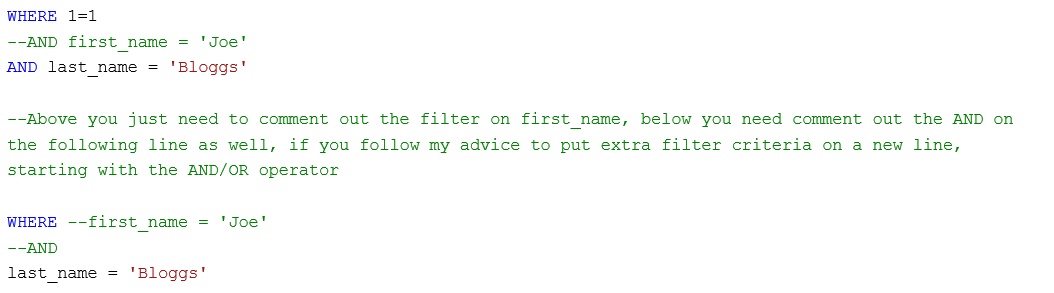 SQL Coding Style - Konnect With Data - Konnecting Data Professionals