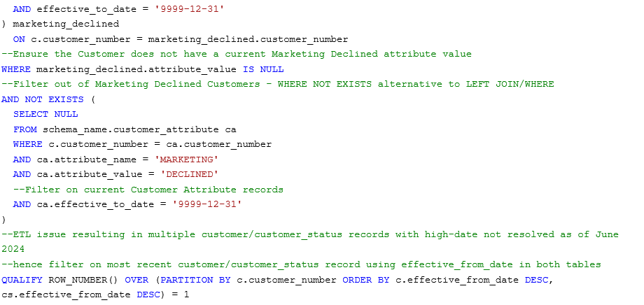 SQL Coding Style - Konnect With Data - Konnecting Data Professionals